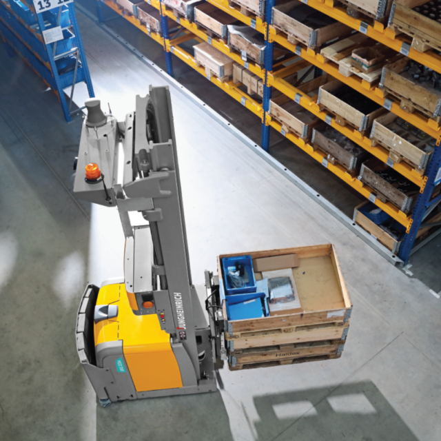 Jungheinrich High Level Order Picker AGV - Fraza
