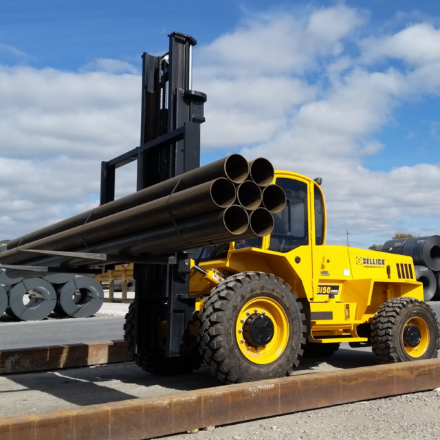 Sellick Rough Terrain Forklift - Fraza